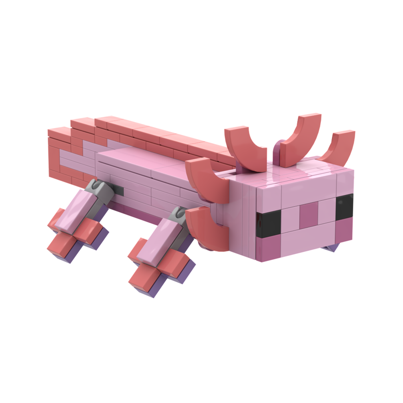 LEGO MOC Axolotl by brickfolk | Rebrickable - Build with LEGO