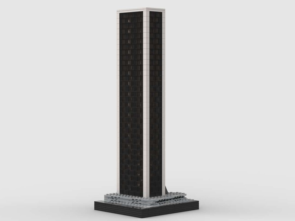 LEGO MOC-54101 Sun Hung Kai Centre at 1/650th Scale by FunnyTacoBunny ...