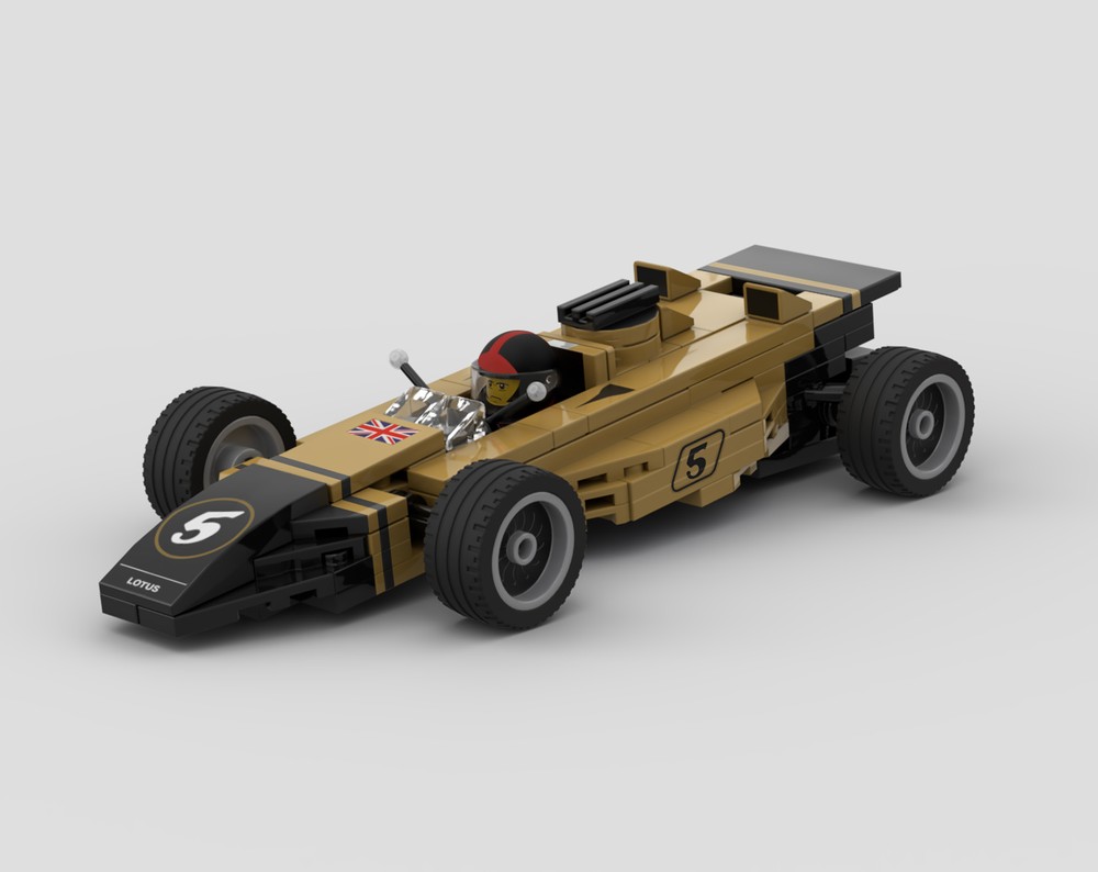 LEGO MOC 1971 Lotus 56B by Grand Brix | Rebrickable - Build with LEGO