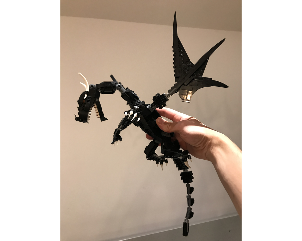 LEGO MOC Dragon (v1) by tomclarke | Rebrickable - Build with LEGO