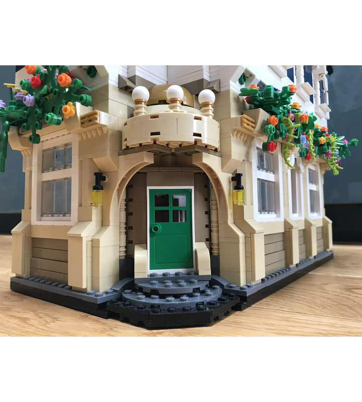 LEGO MOC High street bank modular building by tomclarke | Rebrickable ...