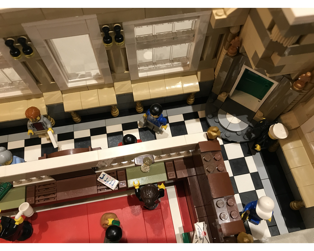 LEGO MOC High street bank modular building by tomclarke | Rebrickable ...