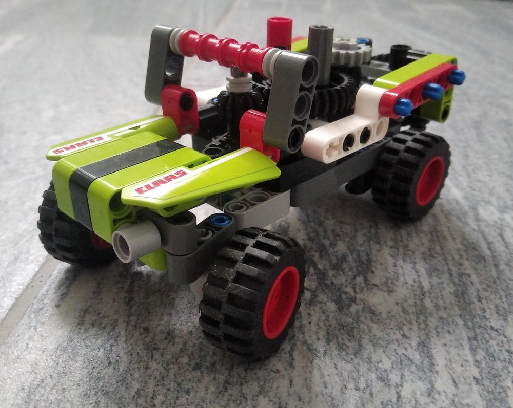 Lego Moc Oneeyed Willys Jeep By Davabo Rebrickable Build With Lego
