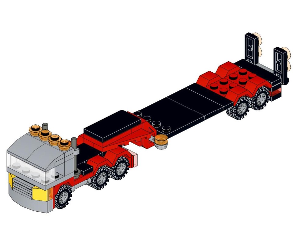 LEGO MOC Zwaar transport, Heavy transport by Yokio | Rebrickable ...