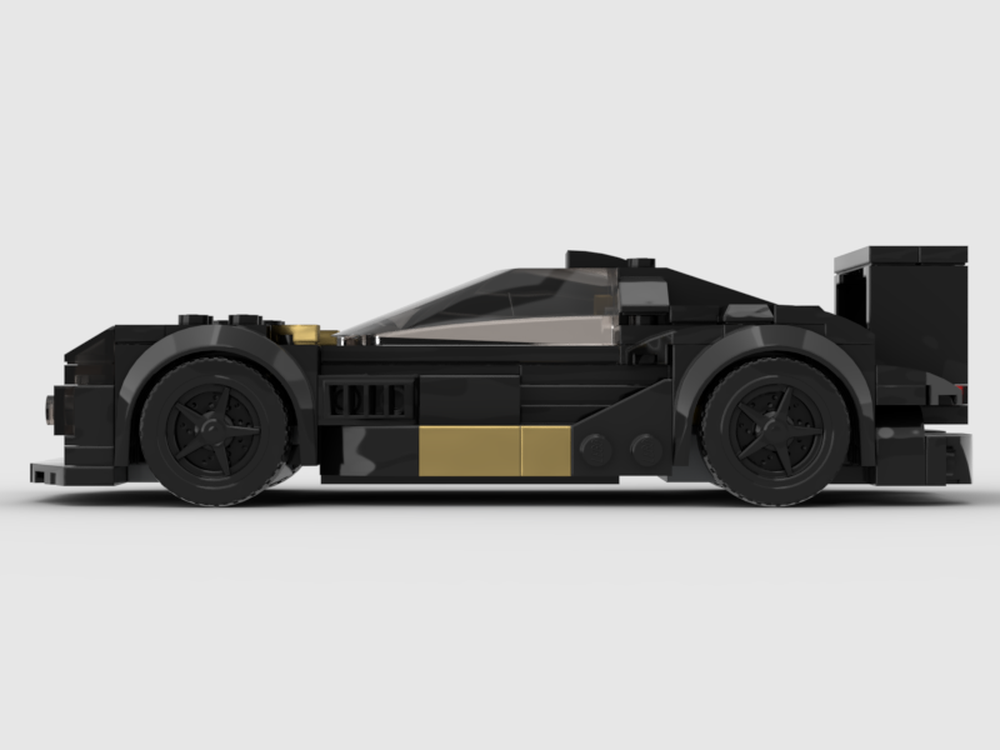 LEGO MOC Le Mans Hypercar by BrickAddiction | Rebrickable - Build with LEGO