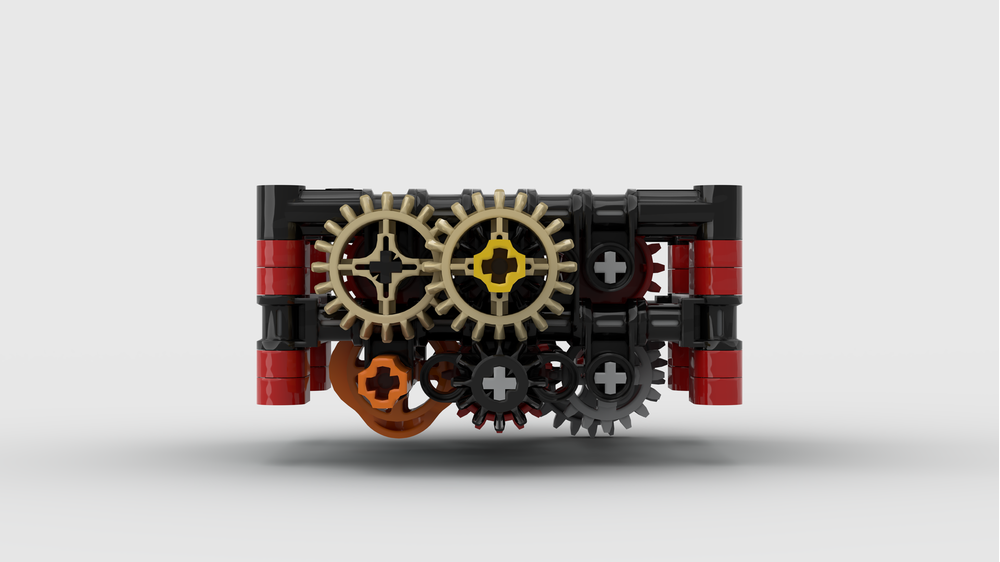 Lego Moc 4 Speed Sequential Gearbox By Whathetech Rebrickable Build