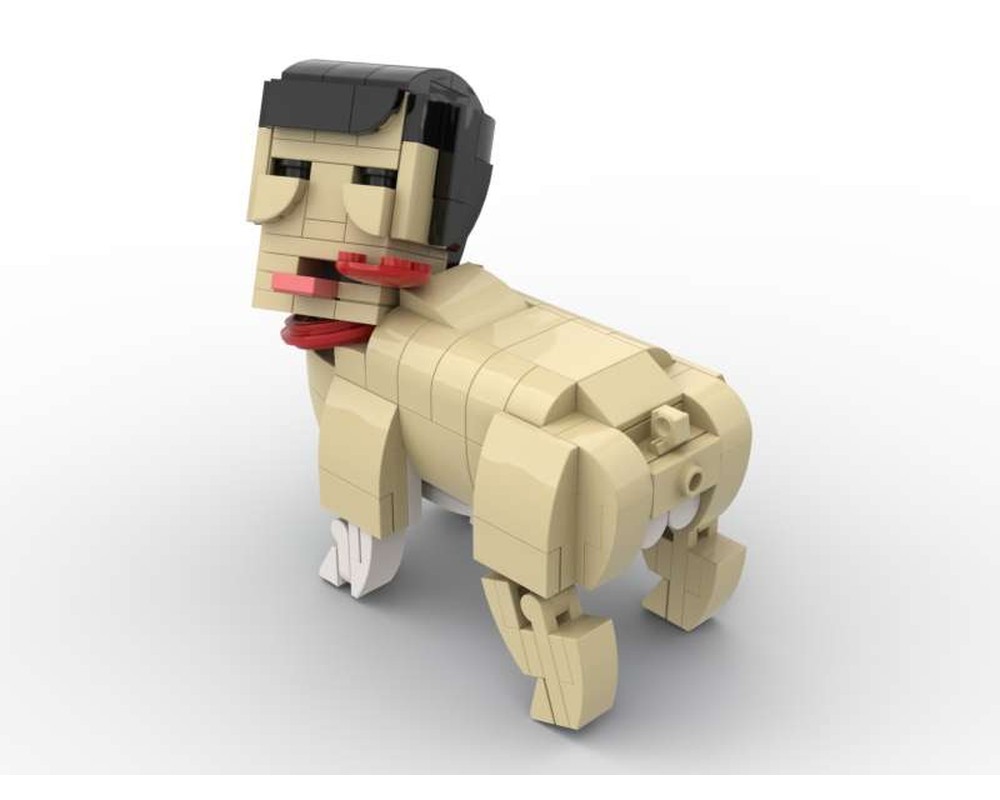 LEGO MOC Dog Humanoid by tymehk | Rebrickable - Build with LEGO
