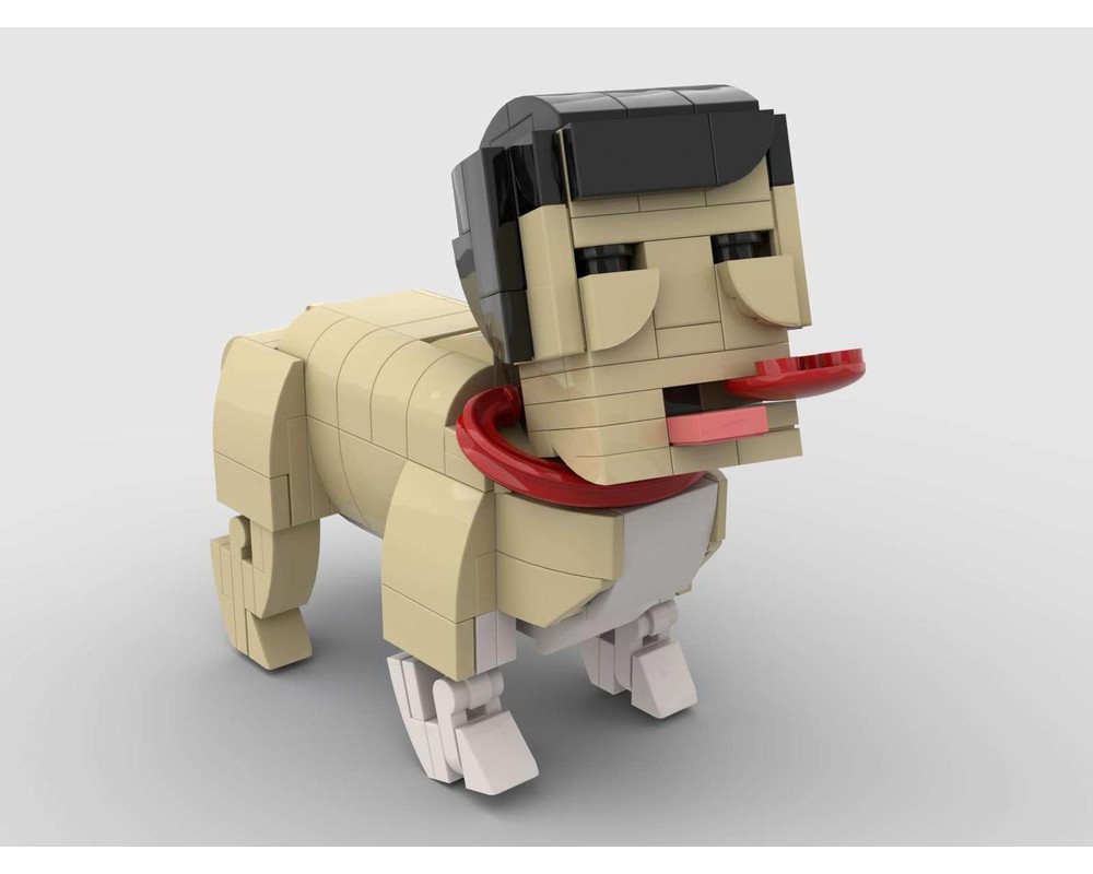 LEGO MOC Dog Humanoid by tymehk | Rebrickable - Build with LEGO