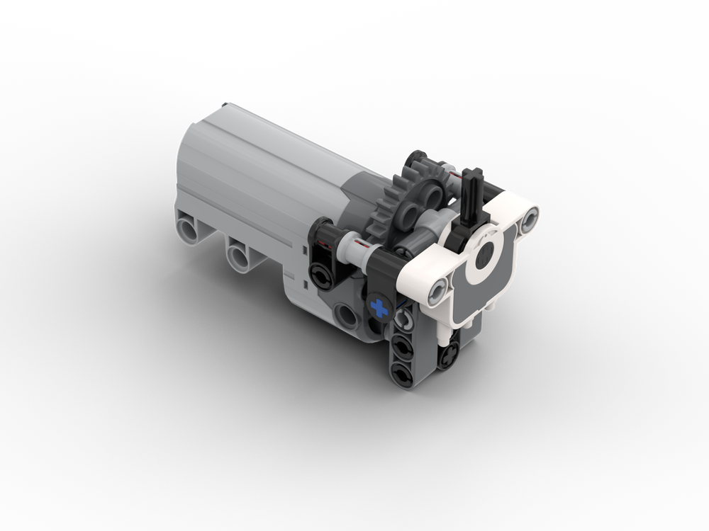 LEGO MOC RC pneumatic valve V3 geared with PF by FT-creations ...