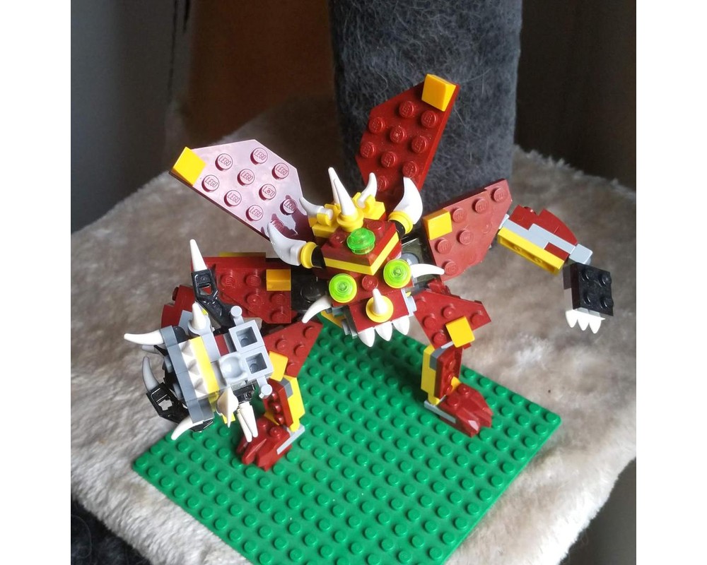 LEGO MOC Mythical Daemon by kamila | Rebrickable - Build with LEGO