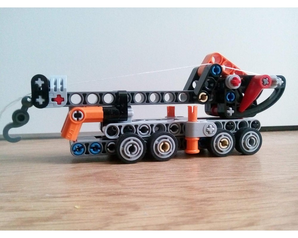 LEGO MOC Micro mobile crane by mic8per | Rebrickable - Build with LEGO