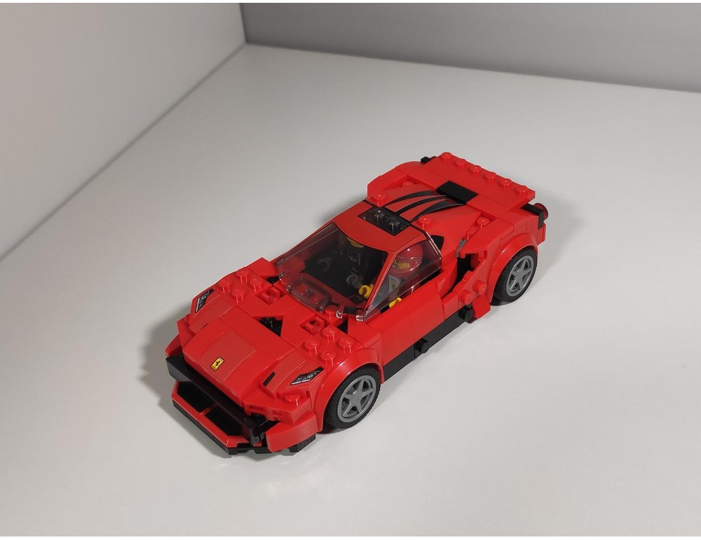 LEGO MOC 76895 Ferrari 488 by Kirvet | Rebrickable - Build with LEGO