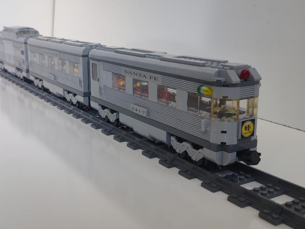 LEGO MOC Santa Fe Super Chief RC Train Set by JackieChandler ...