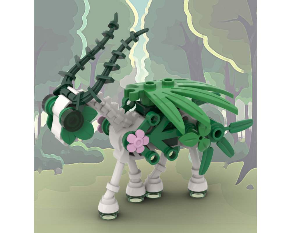 LEGO MOC Elemental Spirit - Forest by KnightExcalibur | Rebrickable ...