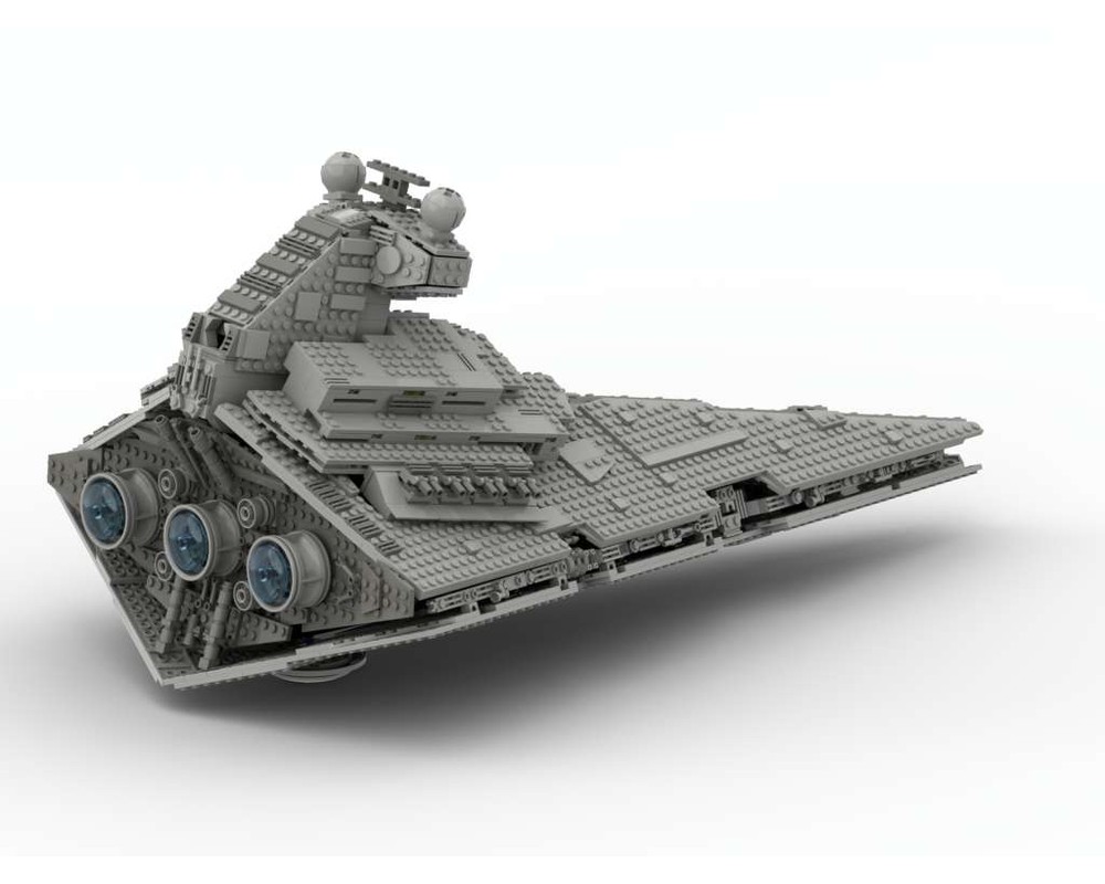LEGO MOC SW MOC Imperial cruiser destroyer ISD by BRICKMANstudio ...