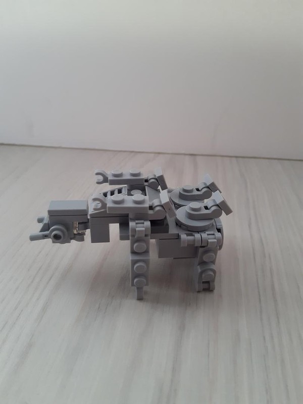 Lego Moc Mini At At V1 By Rugaiko Rebrickable Build With Lego