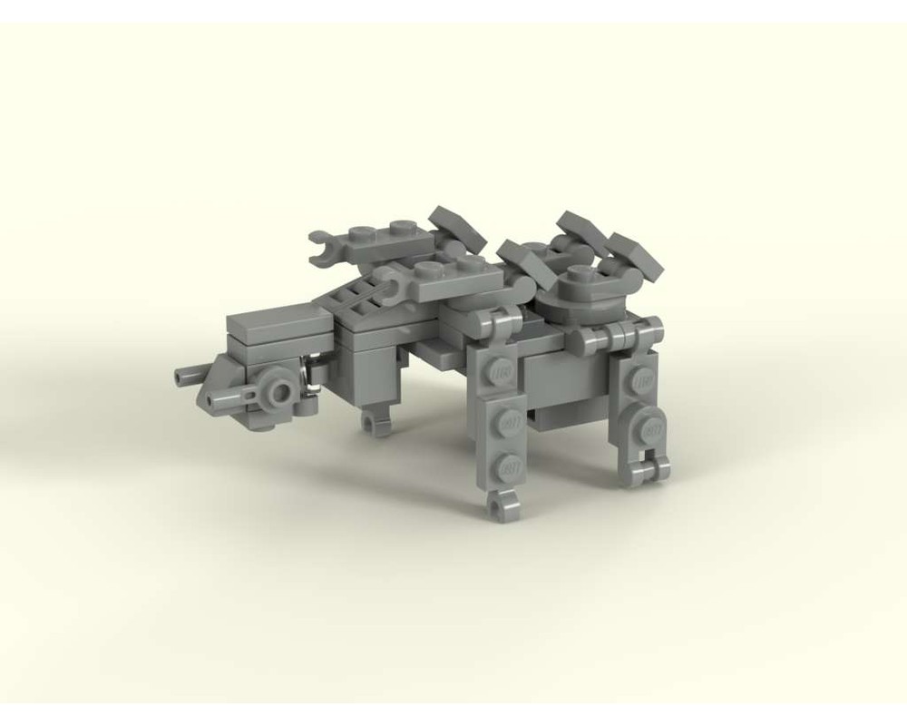 LEGO MOC mini AT-AT - V1 by Rugaiko | Rebrickable - Build with LEGO