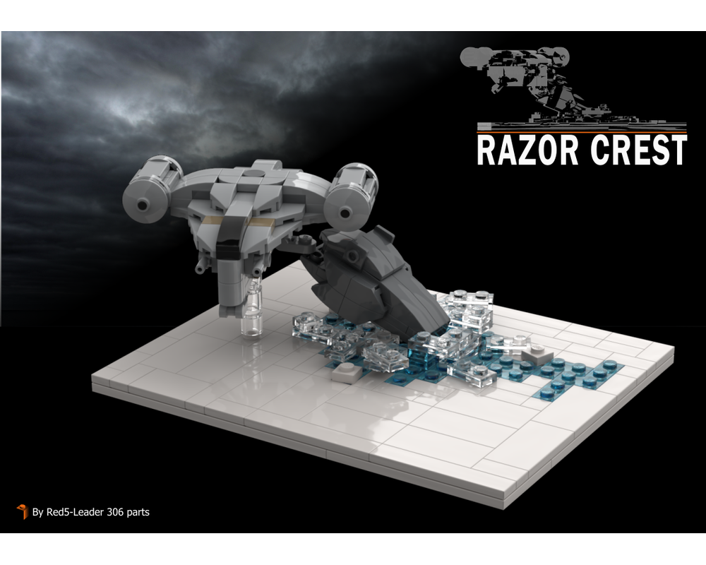 LEGO MOC Razor Crest and Ravinak by Red5-Leader | Rebrickable - Build ...