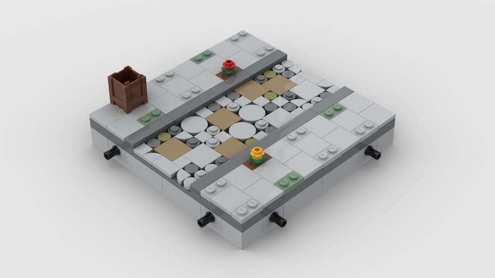 LEGO MOC Mini-Medieval-Modulars 02 - "Simple Street" by mocscout ...