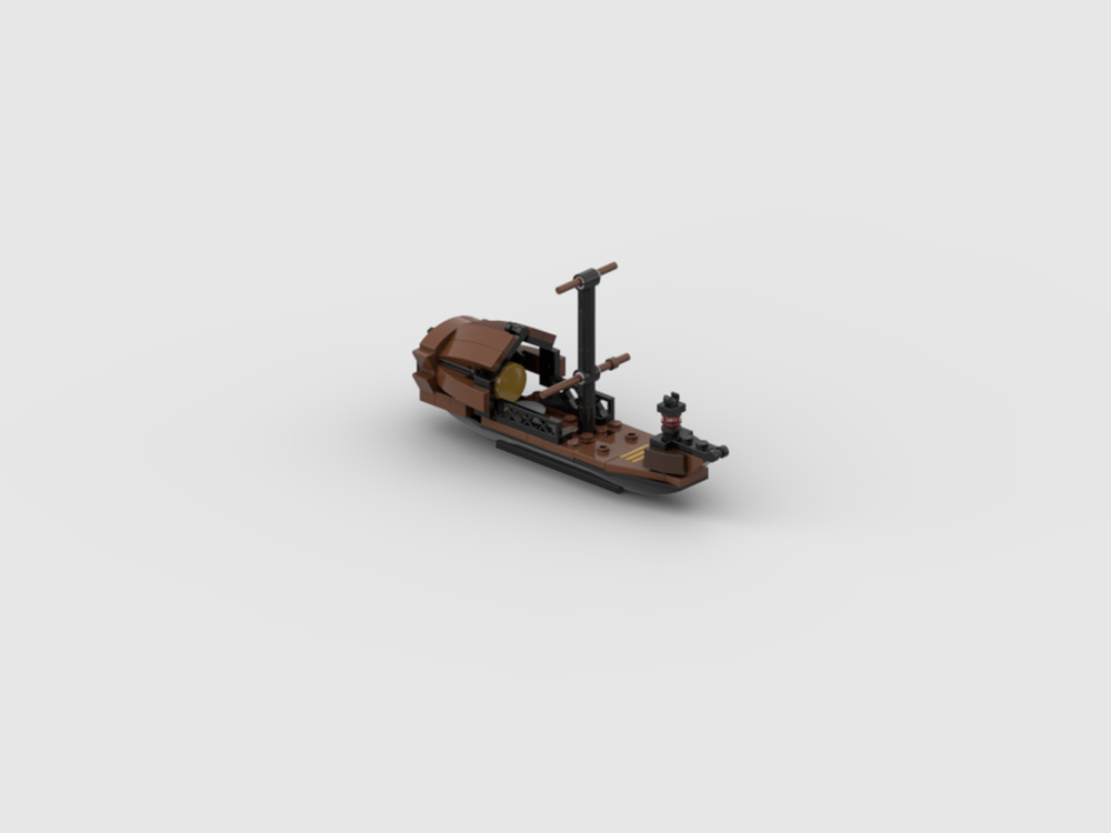 LEGO MOC small Boat/Junk by Gary Goodspeed | Rebrickable - Build with LEGO