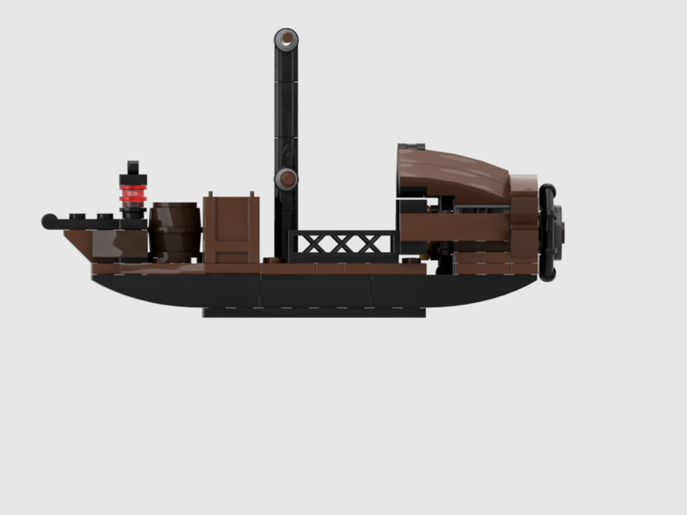 LEGO MOC small Boat/Junk by Gary Goodspeed | Rebrickable - Build with LEGO