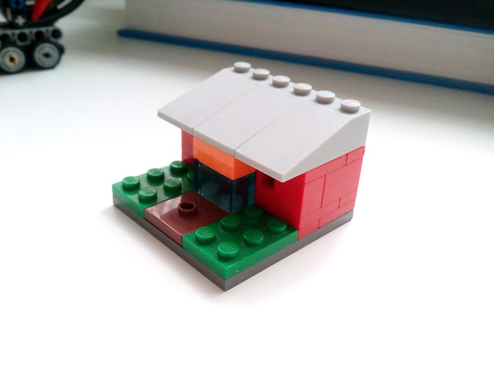 Lego Moc Micro House By Mic8per Rebrickable Build With Lego