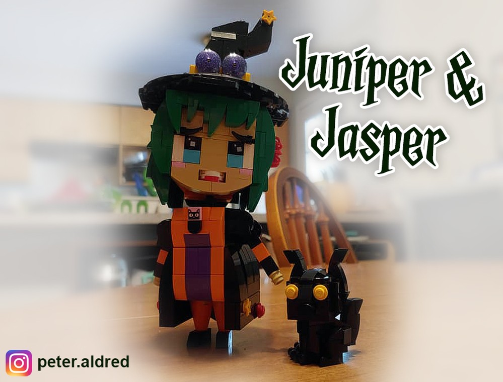 LEGO MOC Juniper the Witch and Jasper the Cat by DinoPete87 ...