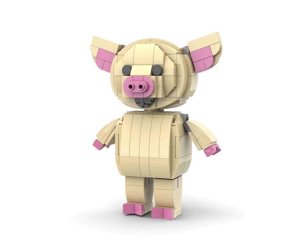 LEGO MOC LIHKG Pig by tymehk | Rebrickable - Build with LEGO