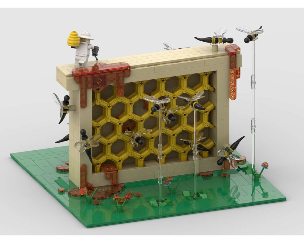 LEGO MOC Honey Frame by guiguizmo | Rebrickable - Build with LEGO