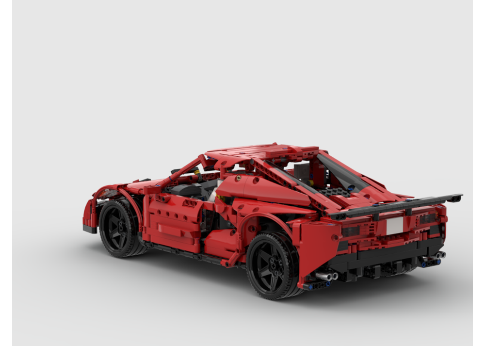 LEGO MOC Corvette C8 by Target86 | Rebrickable - Build with LEGO