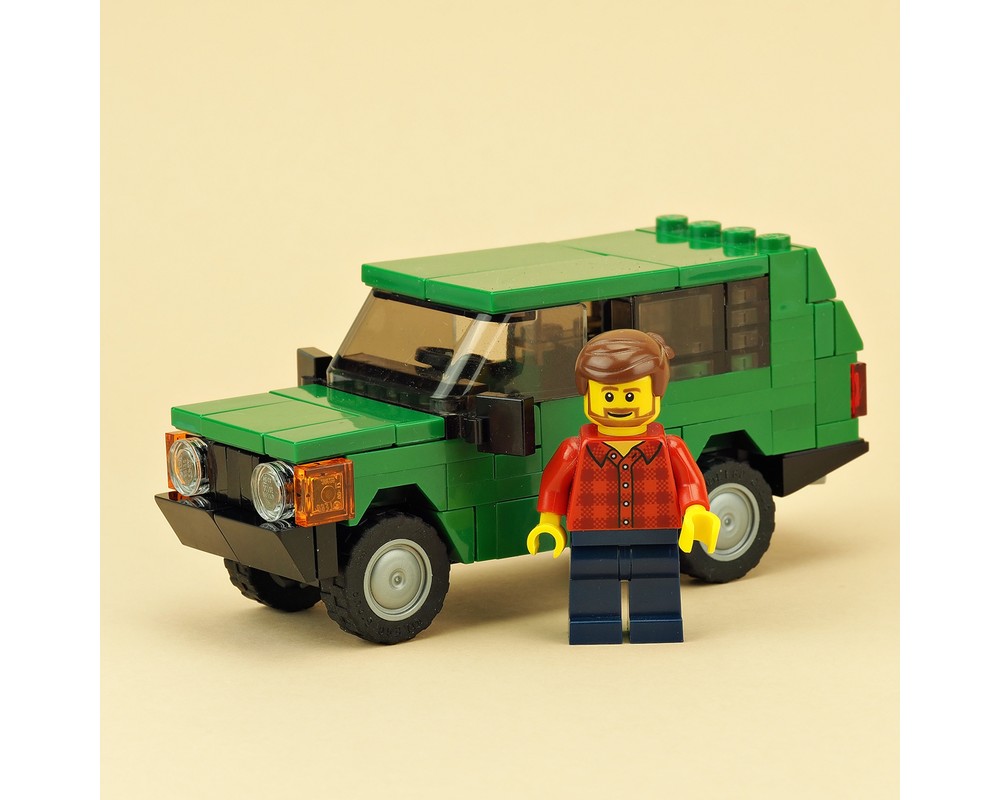 Lego Moc Range Rover Classic By Demarco Rebrickable Build With Lego