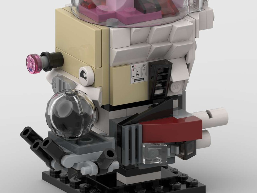 LEGO MOC Doctor Brain - Brickheadz by guiguizmo | Rebrickable - Build ...