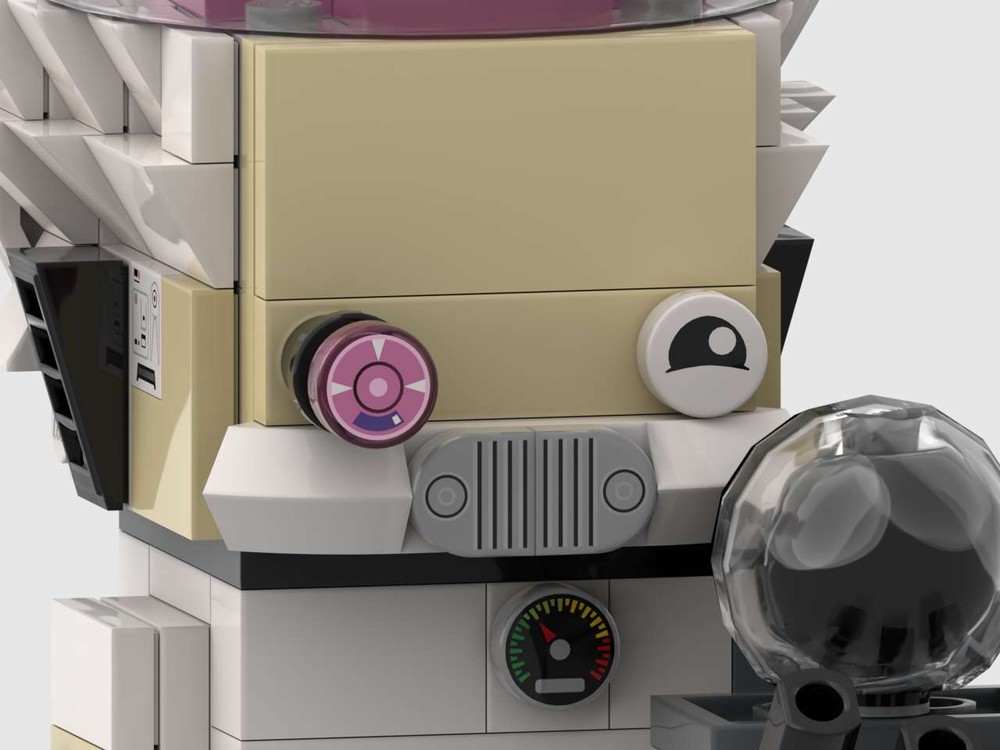 LEGO MOC Doctor Brain - Brickheadz by guiguizmo | Rebrickable - Build ...