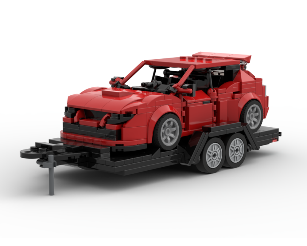 LEGO MOC Speed Champions trailer by jonnywachter | Rebrickable - Build ...
