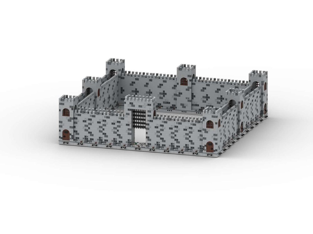 LEGO MOC Medieval wall system complete by Tavernellos | Rebrickable ...
