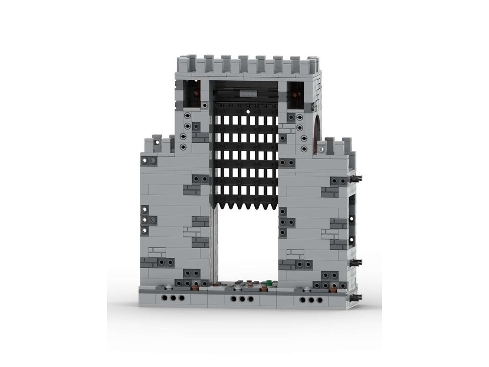LEGO MOC-54504 Medieval wall system complete by Tavernello ...