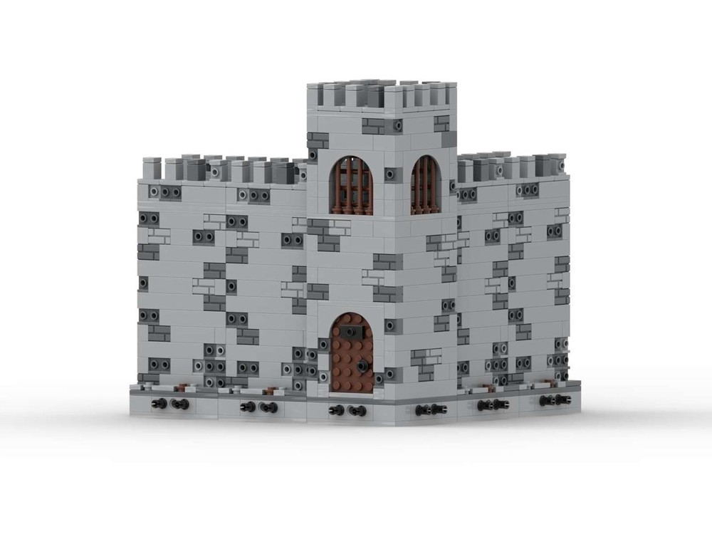LEGO MOC-54504 Medieval wall system complete by Tavernello ...