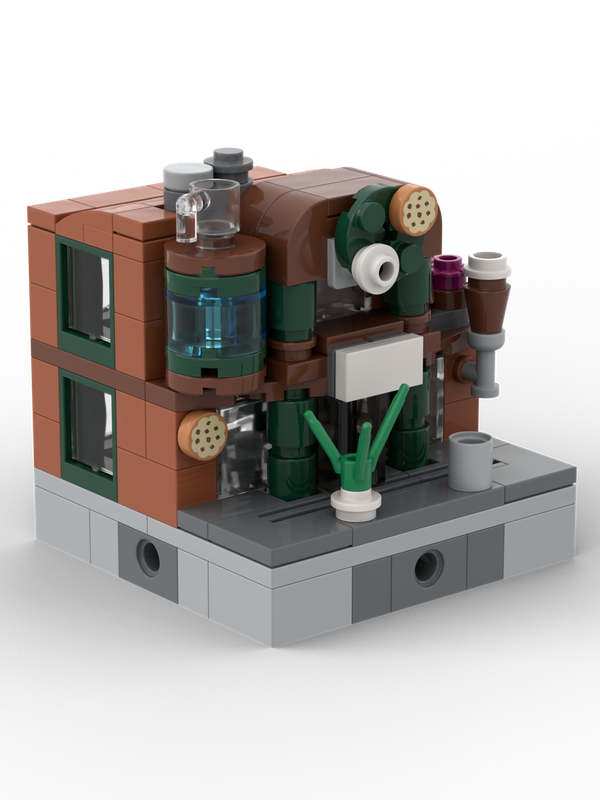 LEGO MOC Mini-Bucks Café - mini modular by mikebuu | Rebrickable ...