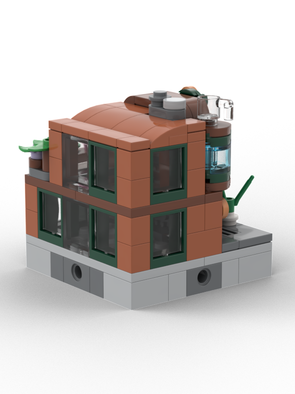 LEGO MOC Mini-Bucks Café - mini modular by mikebuu | Rebrickable ...