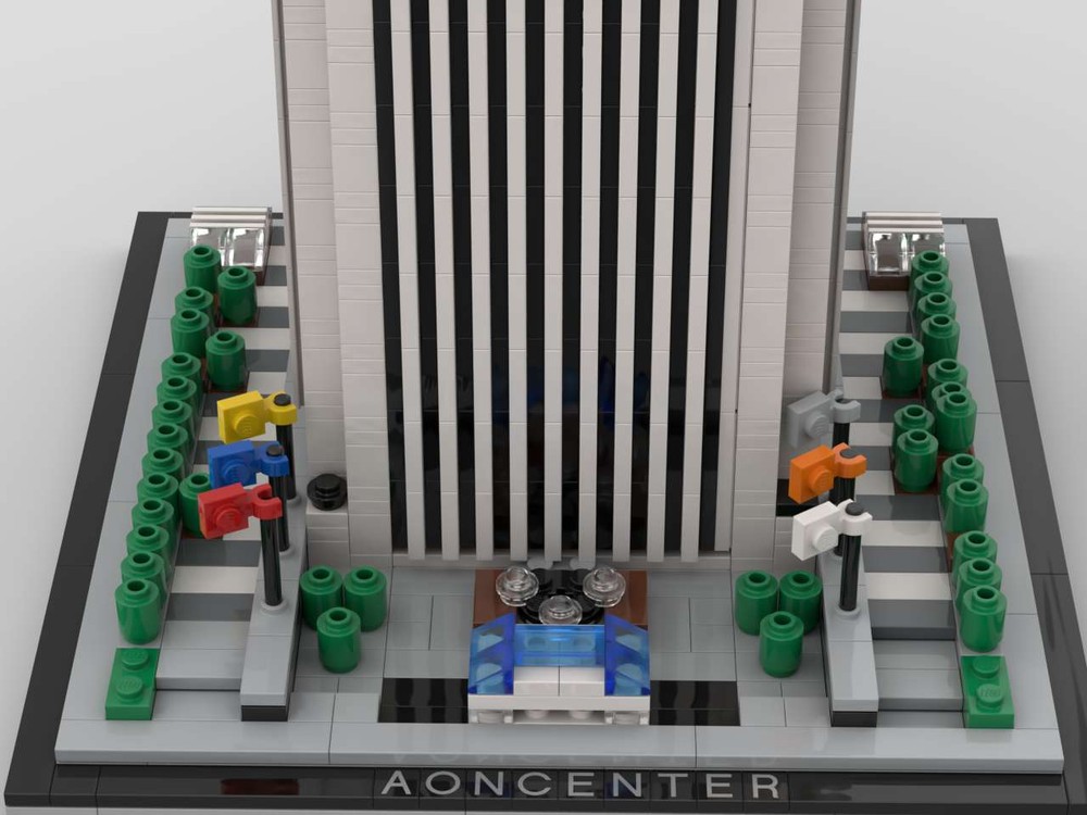 LEGO MOC AON Center Original by FunnyTacoBunny | Rebrickable - Build ...