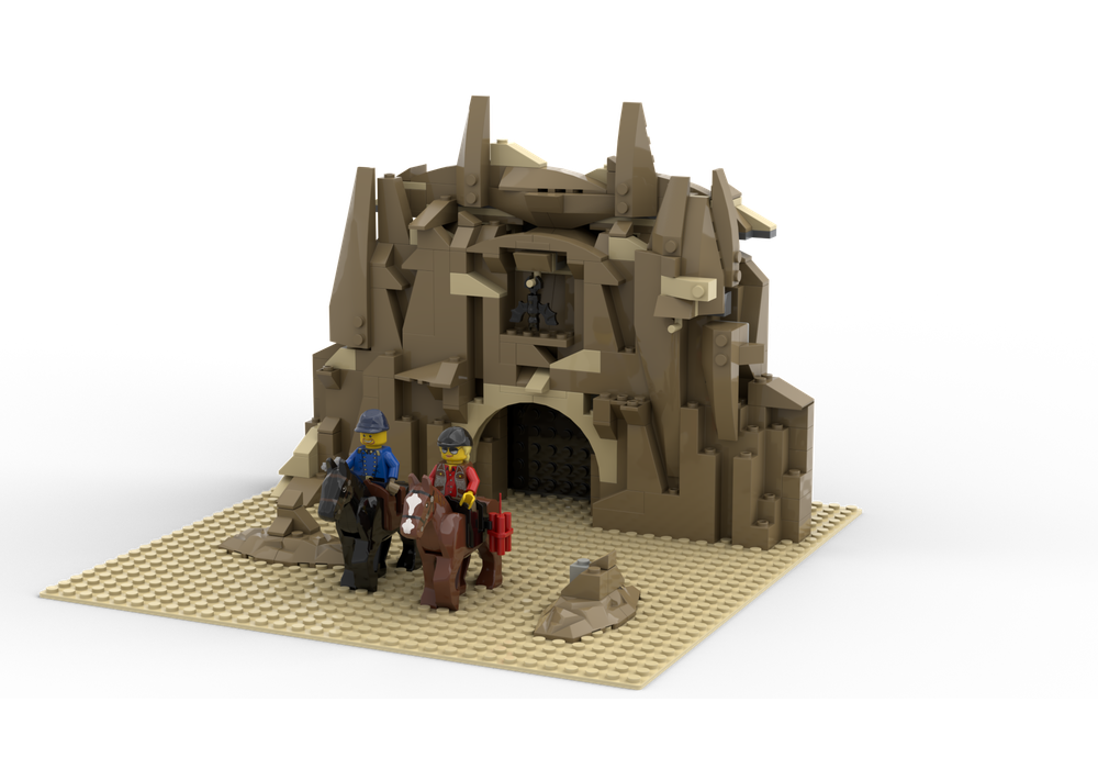 LEGO MOC Cave Wall / Mine / Cliffs / Western Set by Brick.Mocman ...
