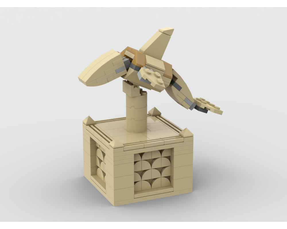 LEGO MOC Dolphin statue by gabizon | Rebrickable - Build with LEGO