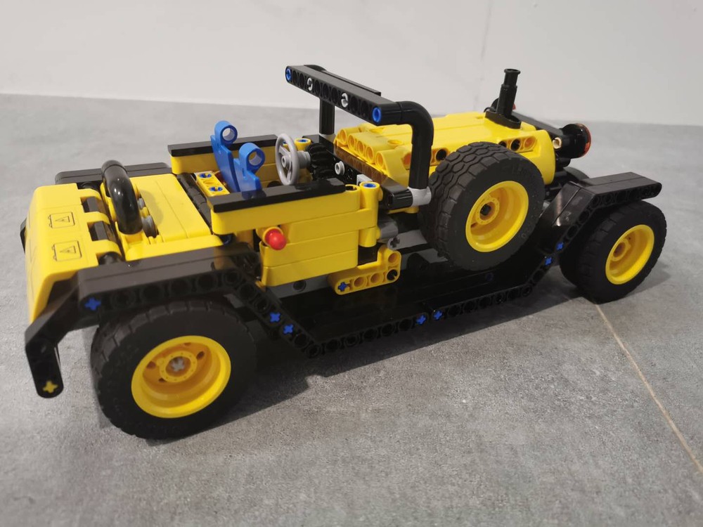 LEGO MOC Vintage Car by legoRookie2021 | Rebrickable - Build with LEGO