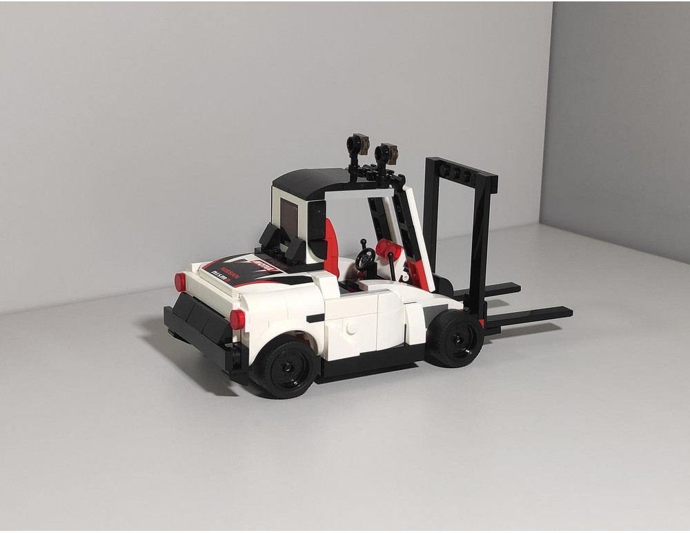 LEGO MOC 76896 Forklift by Kirvet | Rebrickable - Build with LEGO