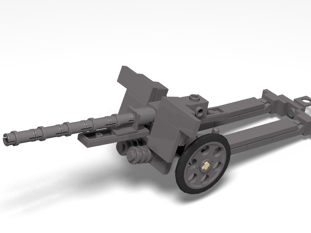 Lego Moc 76mm Divisional Gun M1942 Zis 3 By Gunsofbrickston
