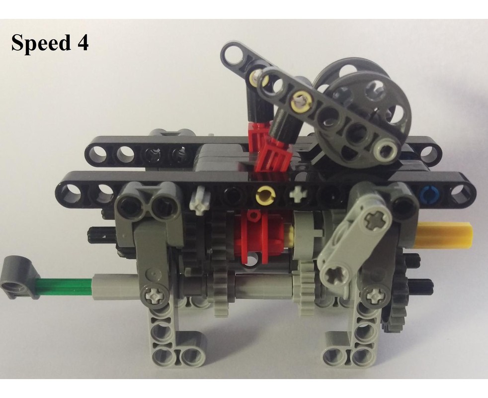 Lego Moc 4 Speed Rc Servo Transmission By Nuratechnic Rebrickable Build With Lego