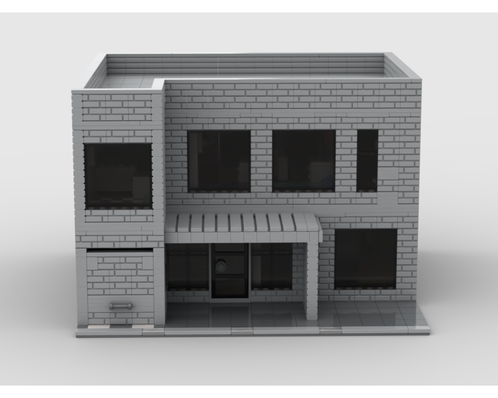 LEGO MOC Bauhaus-style house by moc.tigger | Rebrickable - Build with LEGO