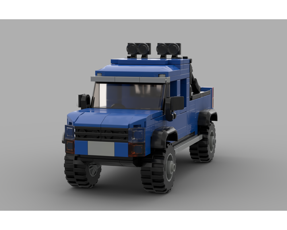 LEGO MOC custom 4wd ute by Absolute_lego_builds | Rebrickable - Build ...