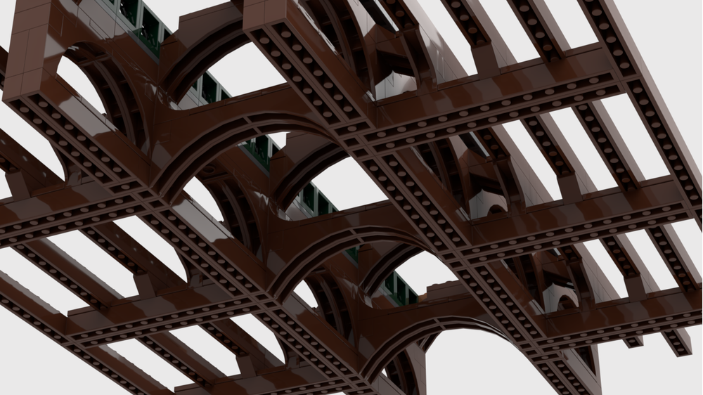 LEGO MOC Lion Head Hall by zero_g_is_fun | Rebrickable - Build with LEGO