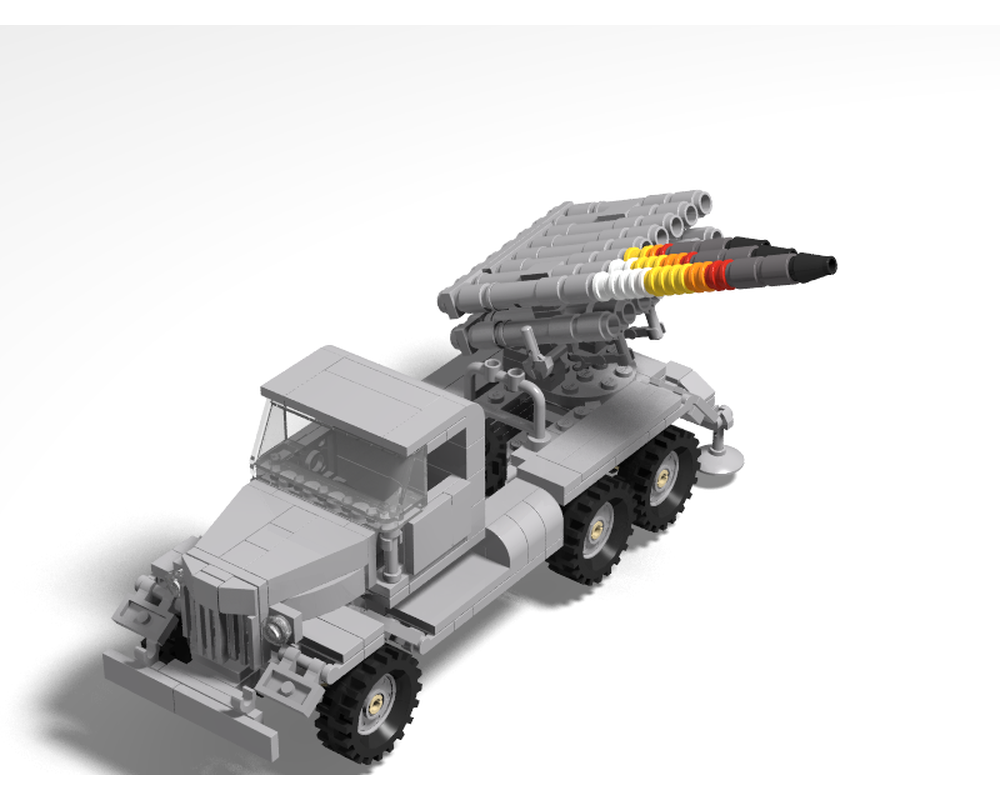 LEGO MOC BM-14 MLRS rocket launcher by gunsofbrickston | Rebrickable ...